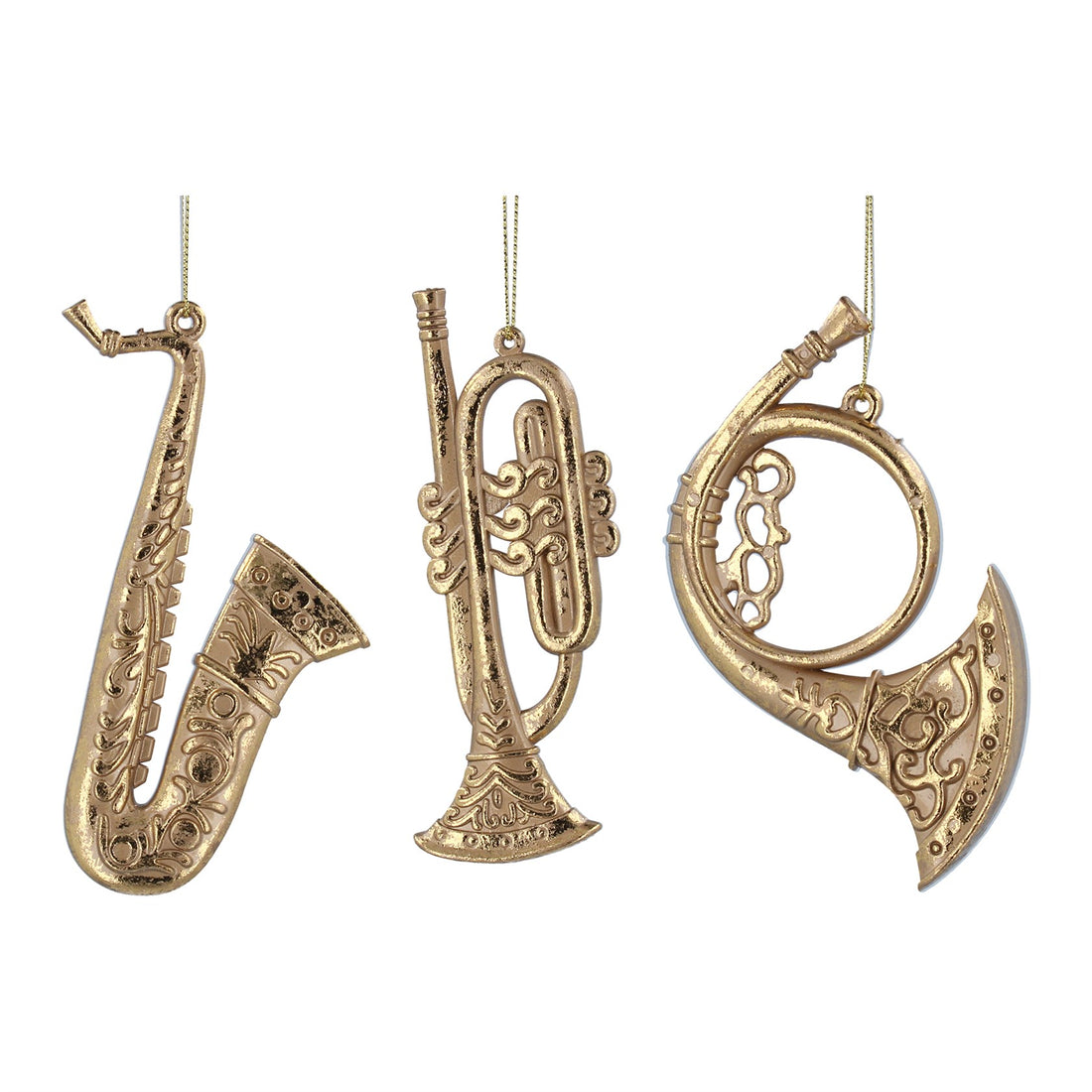 Gold Instruments Christmas Tree Decorations – Love Christmas Shop