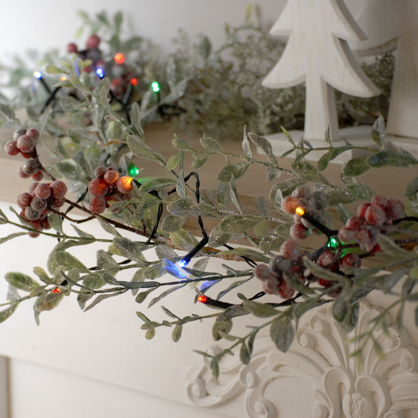Festive 100 Multi Colour Battery Operated String Lights – Love ...
